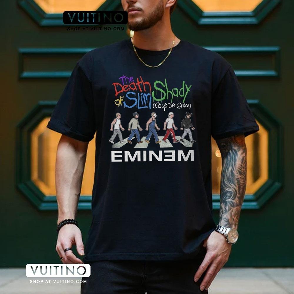 Fanart The Death Of Slim Shady Coup De Grce Eminem Vuitino Shirt