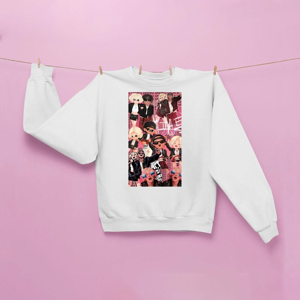 Chibi Rose Bruno Mars Apt Vuitino Shirt