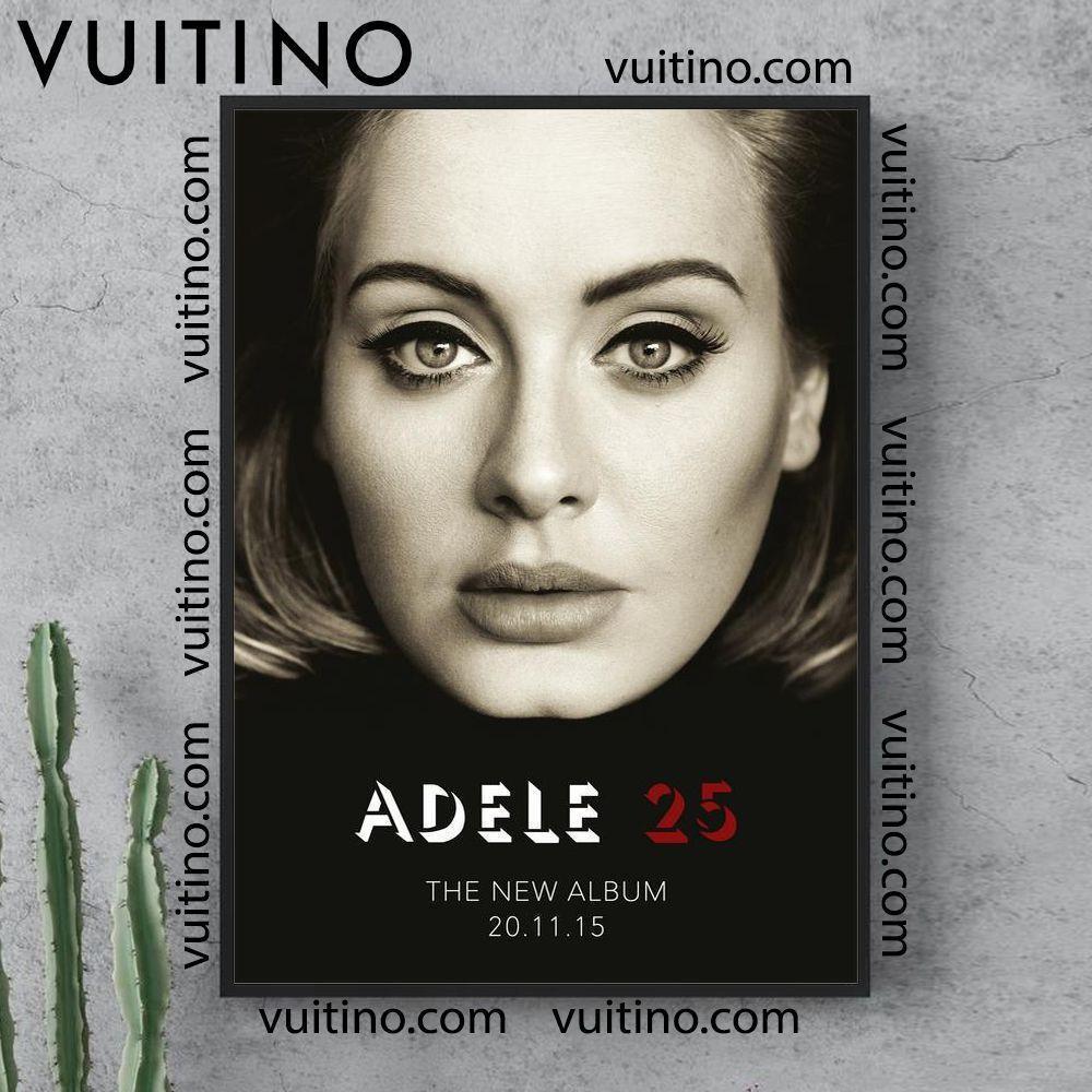 Adele 25 The New Album No Frame Vertical Poster Adele 25 The New Album No Frame Vertical Poster