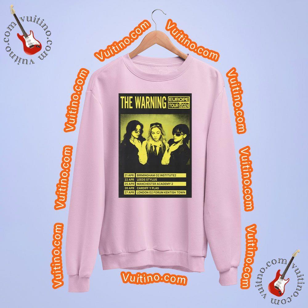 The Warning Banderror 2024 Uk Tour Shirt