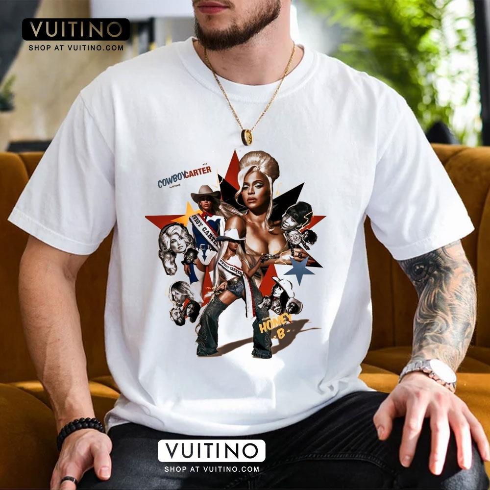 Art Retro Beyonc Cowboy Carter Apparel